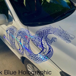 Large Dragon Car Decal | Chinese Dragon Side Vinyl Sticker | JDM Dragon ...