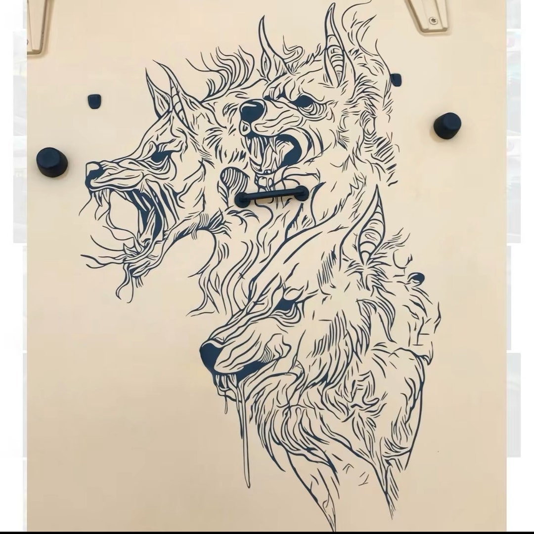 Wolves Decal Large Graphic for Trucks | Cars | Walls | SVG | SUV ...