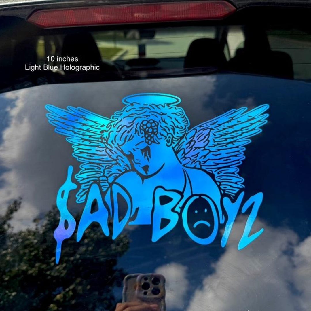 Sad Boyz With Angel Decal Large Graphic for Trucks | Cars | Walls | SVG ...