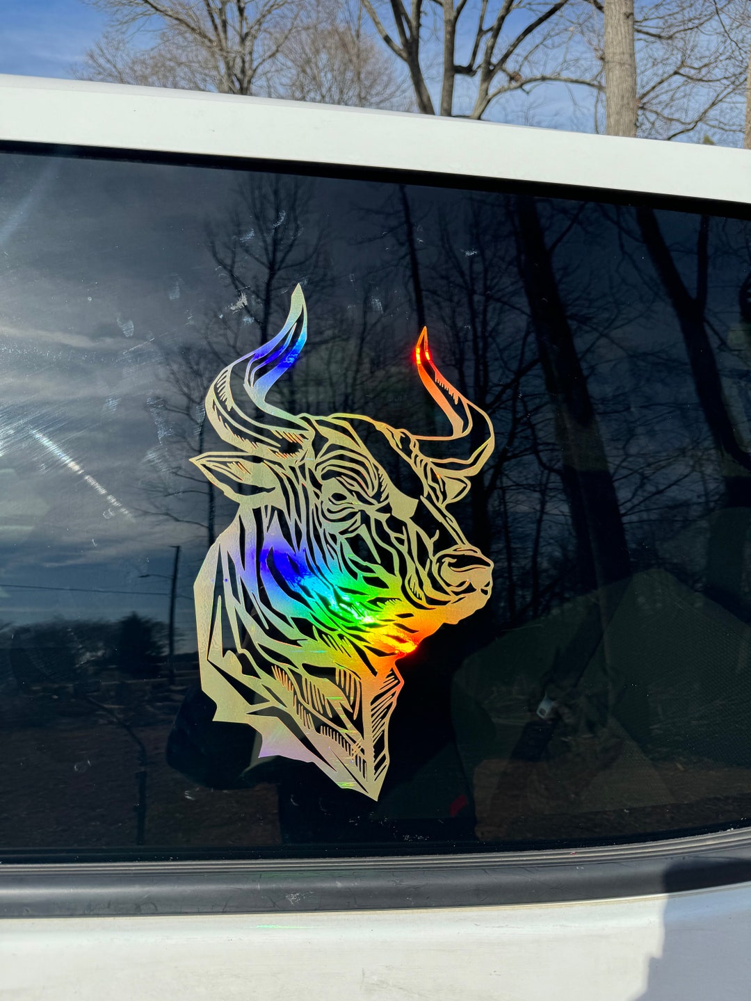 Bull Decal Graphic Sticker | Trucks | Cars | Walls | SVG | PNG ...