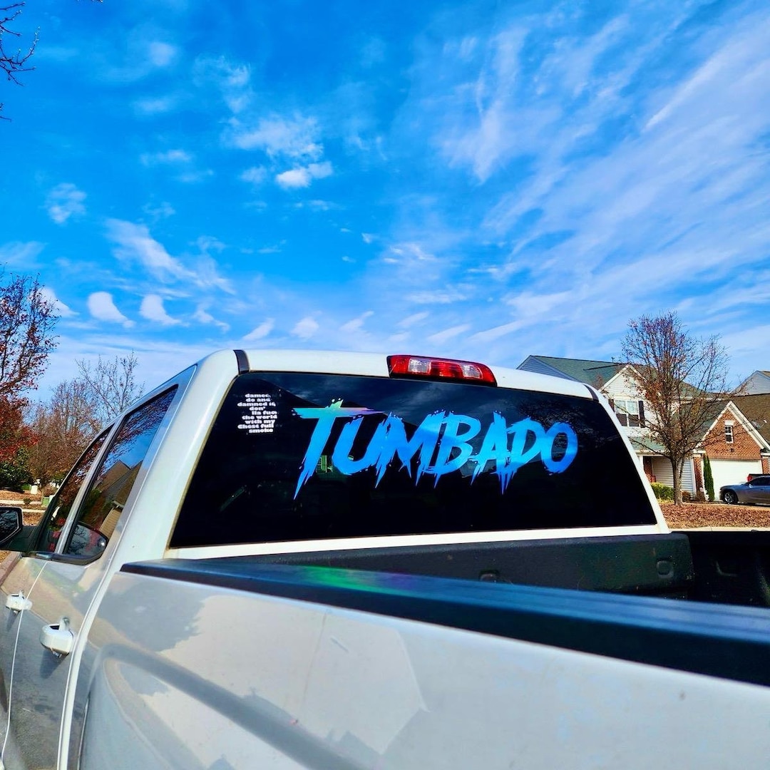 Tumbado Decal | Corridos Tumbados Truck Vinyl Sticker | Tumbado Car ...