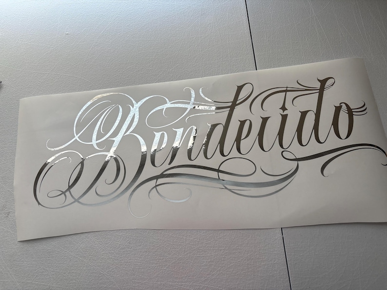 Bendecido Grafiti Words Decal for Trucks | Cars | Walls | SVG | SUV ...