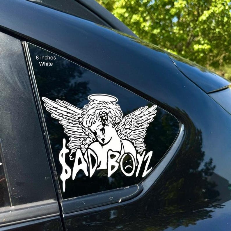 Sad Boyz With Angel Decal Large Graphic for Trucks | Cars | Walls | SVG ...