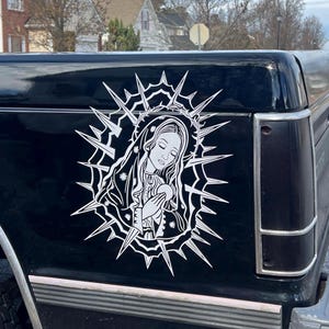 Guadalupe Rear Window Decal - Etsy