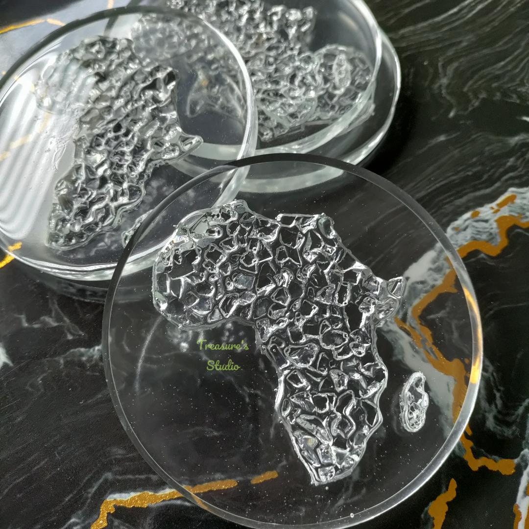 Africa Coasters Unique African Coasters Set of 4 African Inspired ...