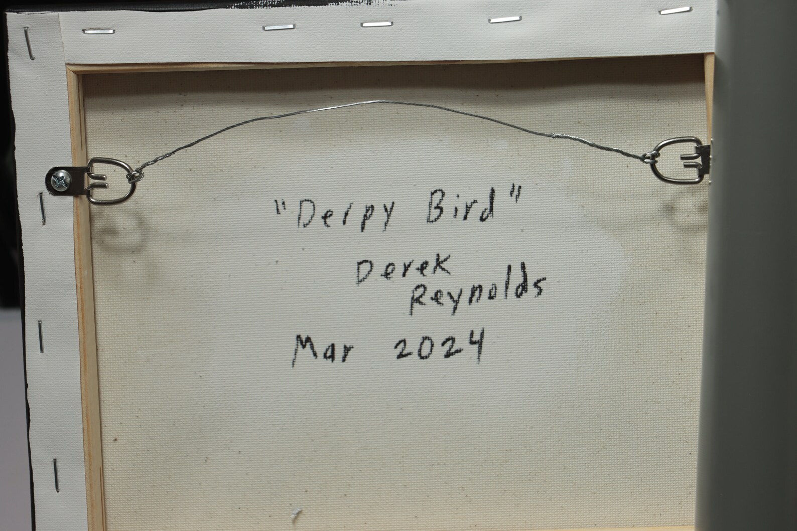 Derpy Bird, Original Oil Painting on 8x10 Canvas - Etsy