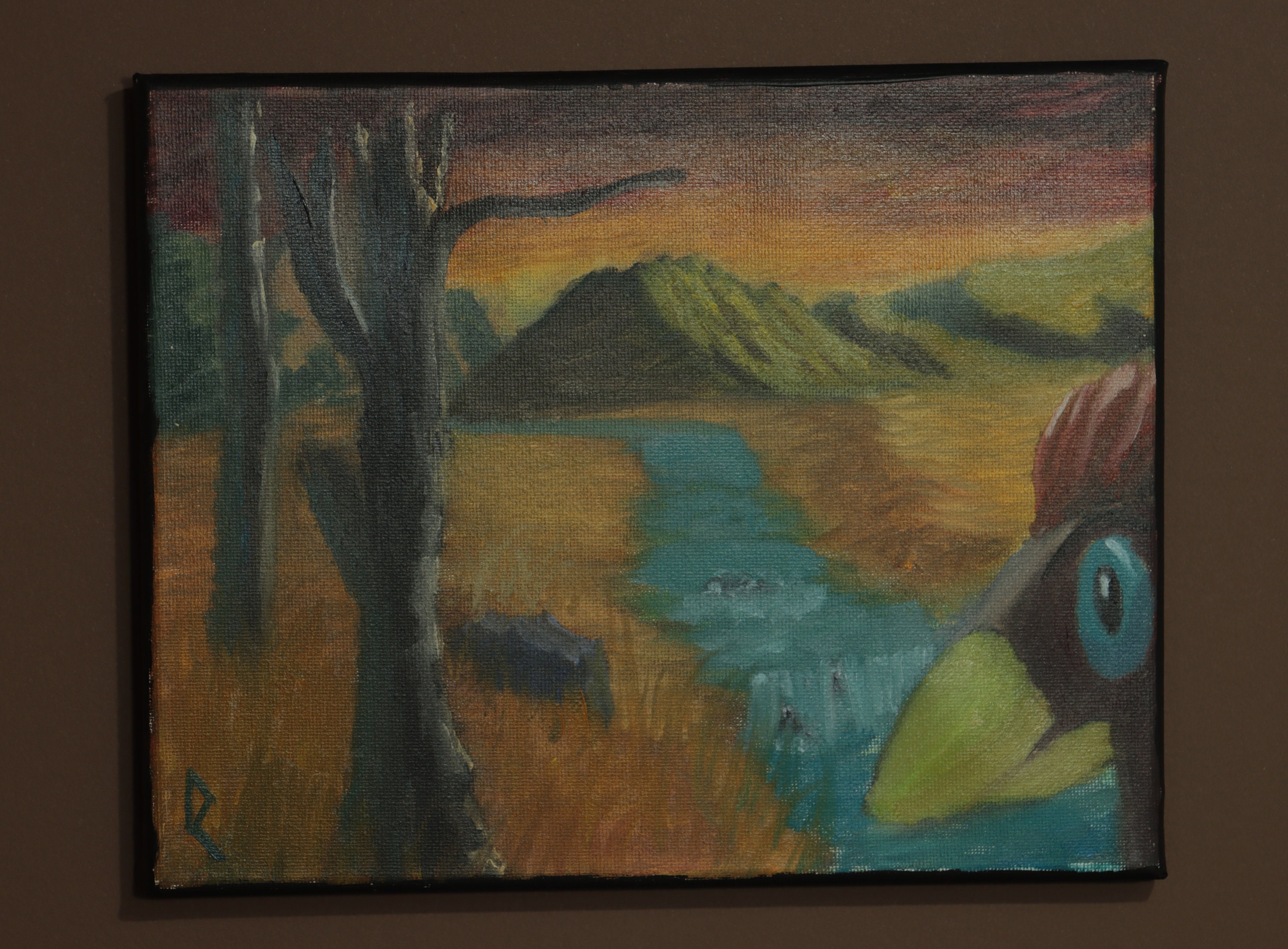 Derpy Bird, Original Oil Painting on 8x10 Canvas - Etsy