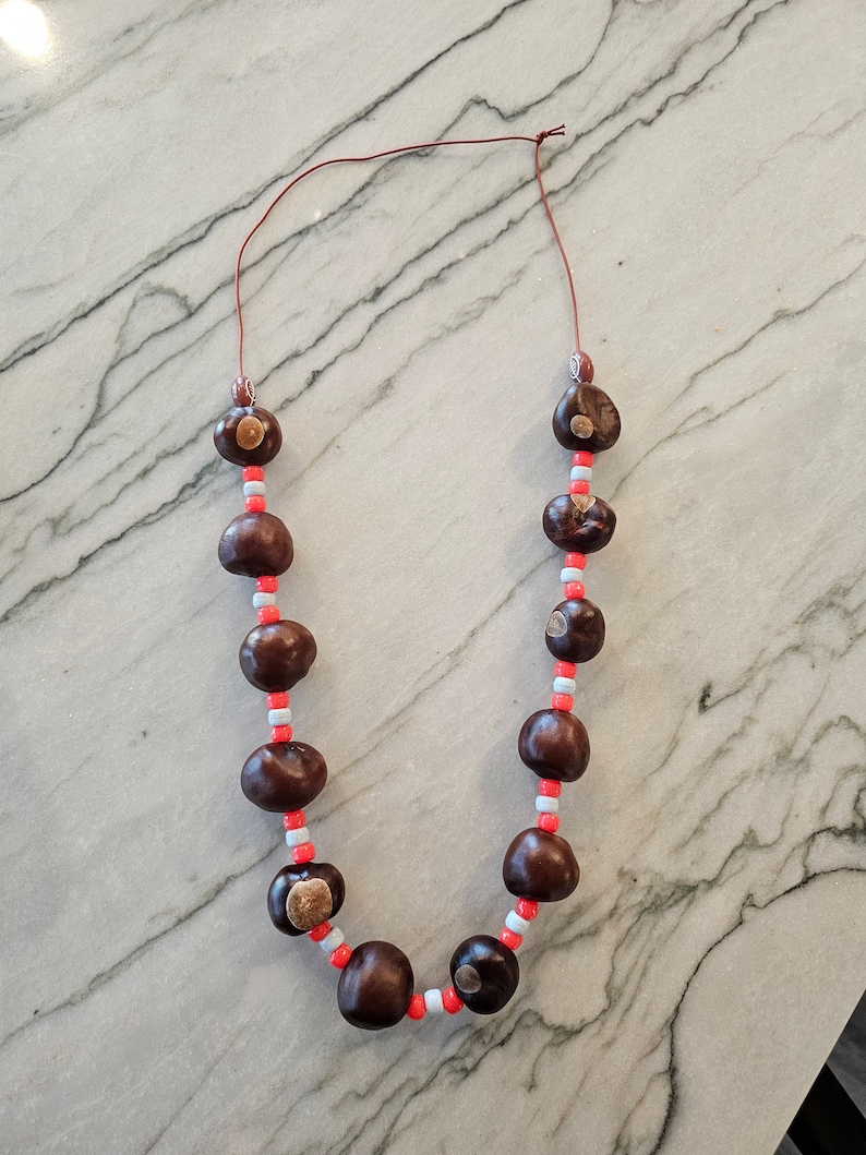 Adult's Buckeye Necklace - Etsy