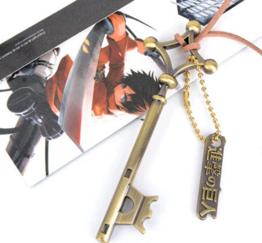 Eren's Basement Attack of Titan Key Otaku Key Charm Eren's Legacy Anime ...