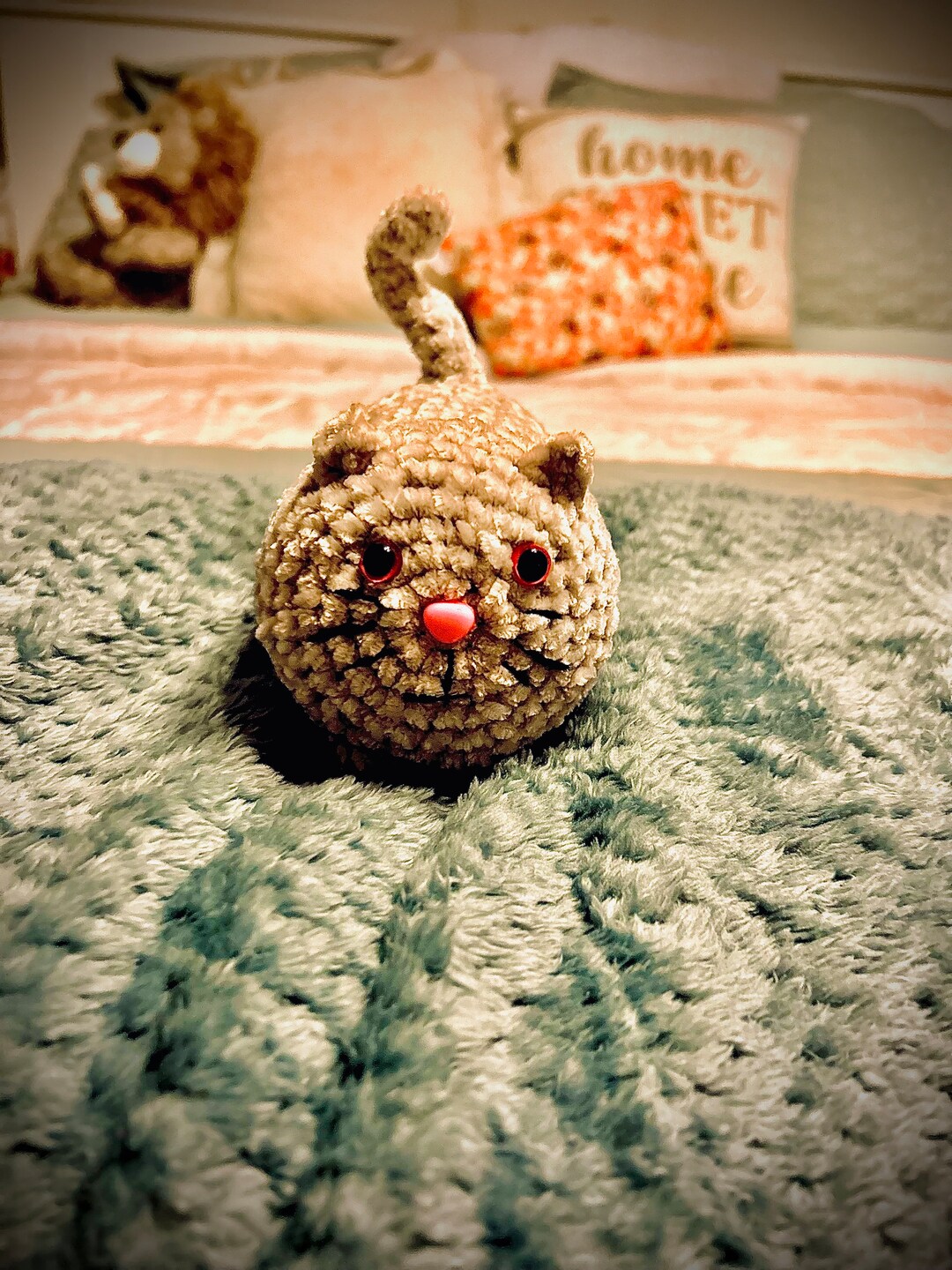 Crocheted Loaf Cat - Etsy