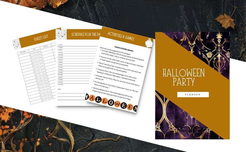 Ultimate Gothic Halloween Planner: Family-friendly Games, Crafts, and ...
