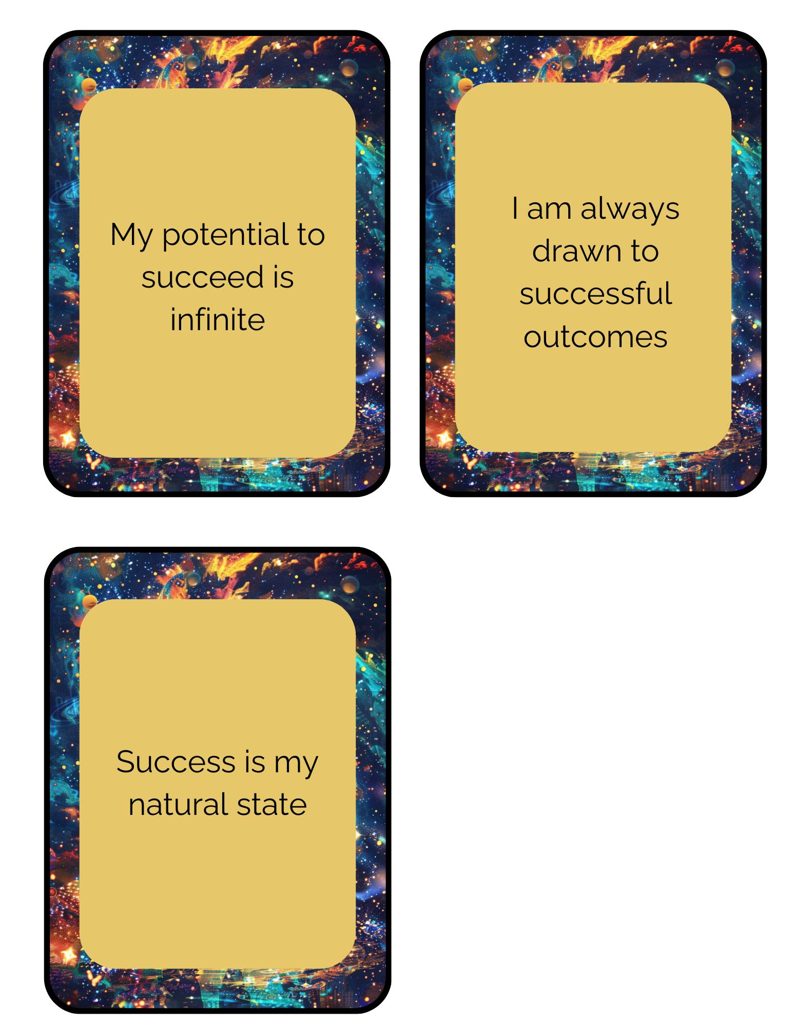 22 Frequency of Wealth Affirmation Cards - PDF Download - Bonus Guided ...