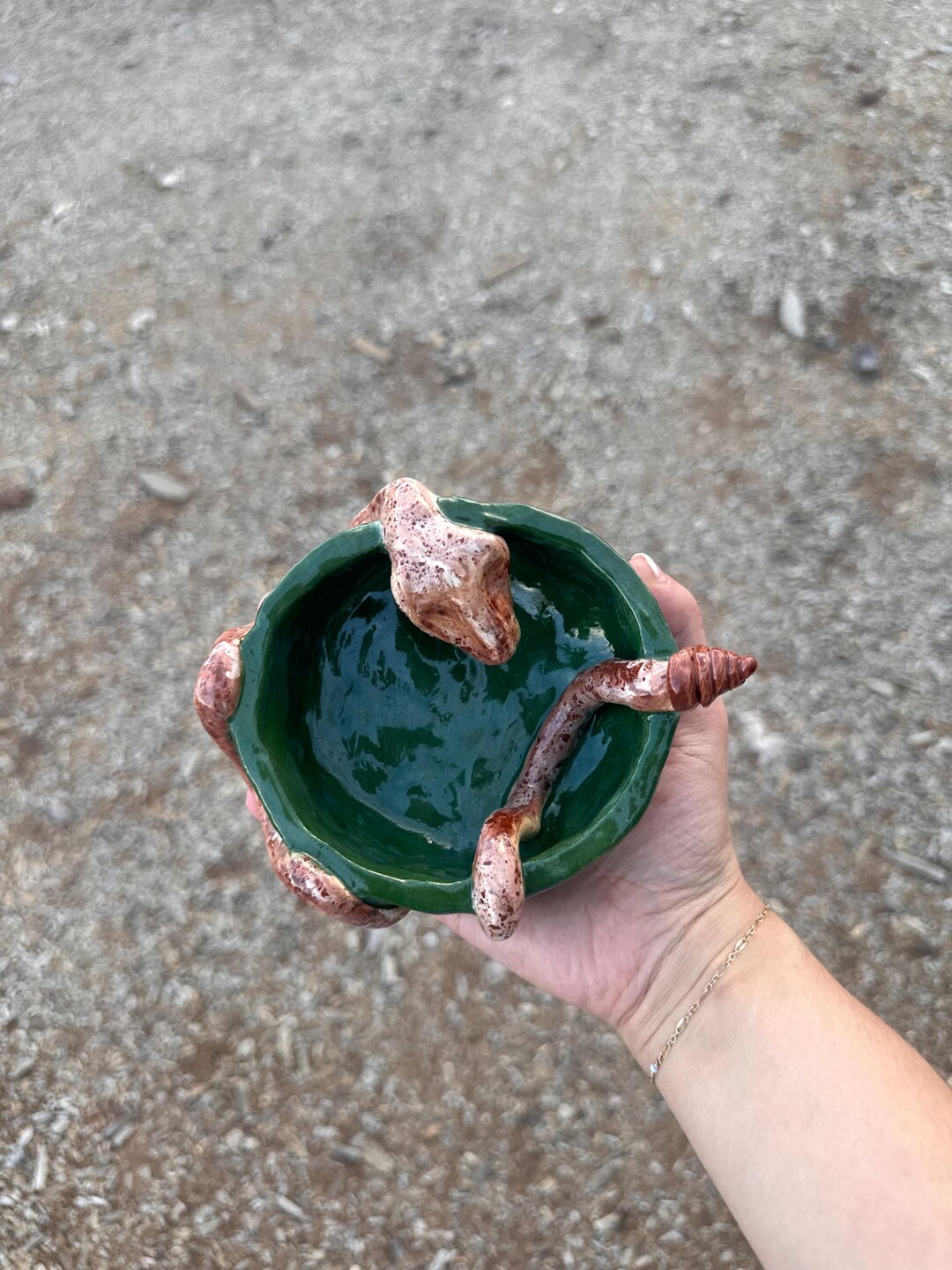 Ceramic Snake Bowl - Etsy
