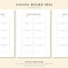 Vision Board 2024 Vision Board Printablei Vision Board - Etsy