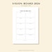 Vision Board 2024 Vision Board Printablei Vision Board - Etsy