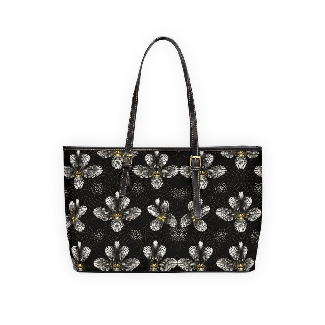 Blooming Beauty Leather Shoulder Bag, Woman Bag, Gift for Woman, Floral ...