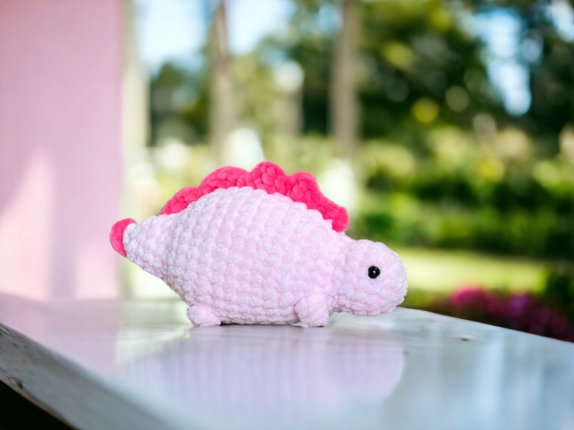 No Sew Amigurumi Crochet Patterns, Tyrannosaurus Dinosaur, Stegosaurus ...