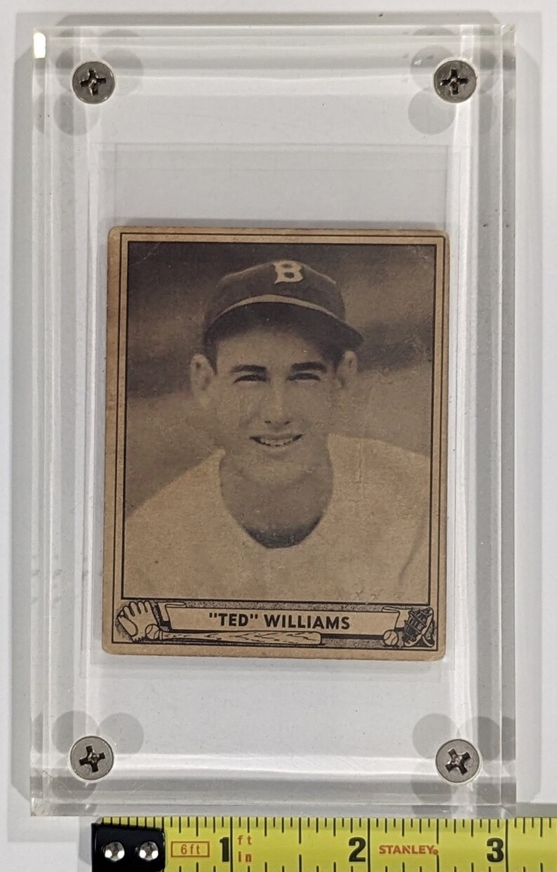 Ted Williams Play Ball Rookie Baseball Trading Card - Etsy
