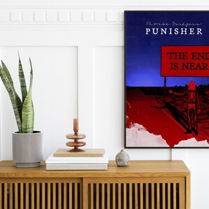 The End is Near Phoebe Bridgers Poster I Know the End Punisher Song Illustration Wall Art ...