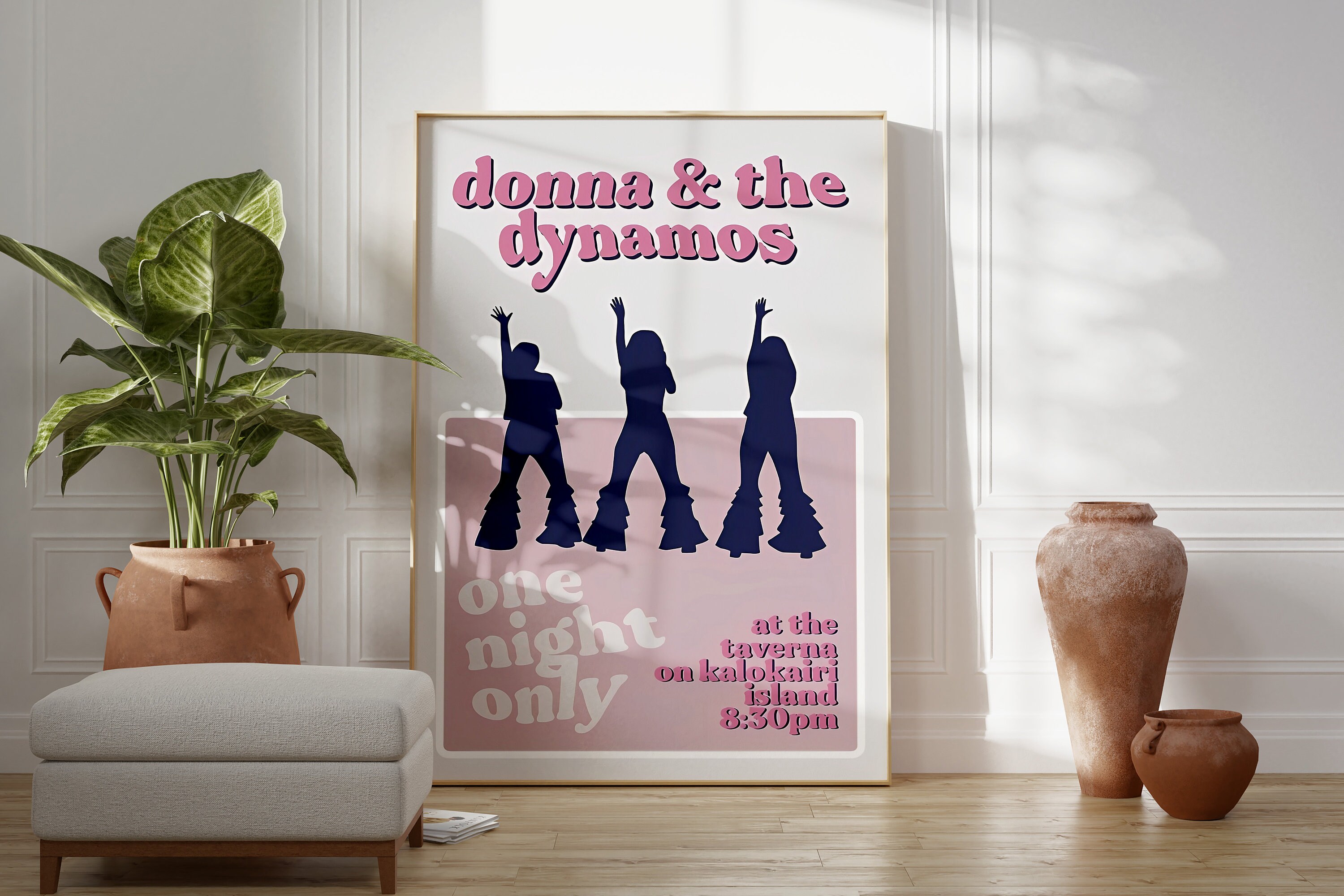 One Night Only Donna and the Dynamos Poster Preppy Girly Dorm Room ...