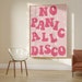 No Panic All Disco Poster Preppy Bar Cart Wall Art Digital Download ...