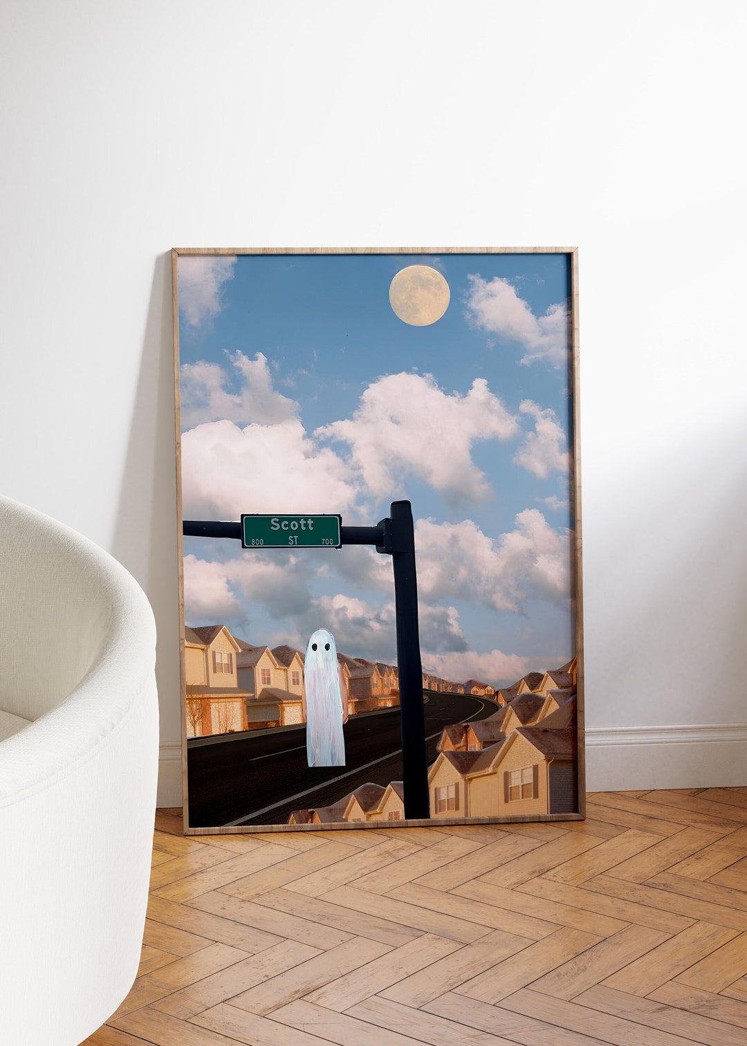 Scott Street Poster Retro Phoebe Bridgers Wall Art Stranger in the Alps ...