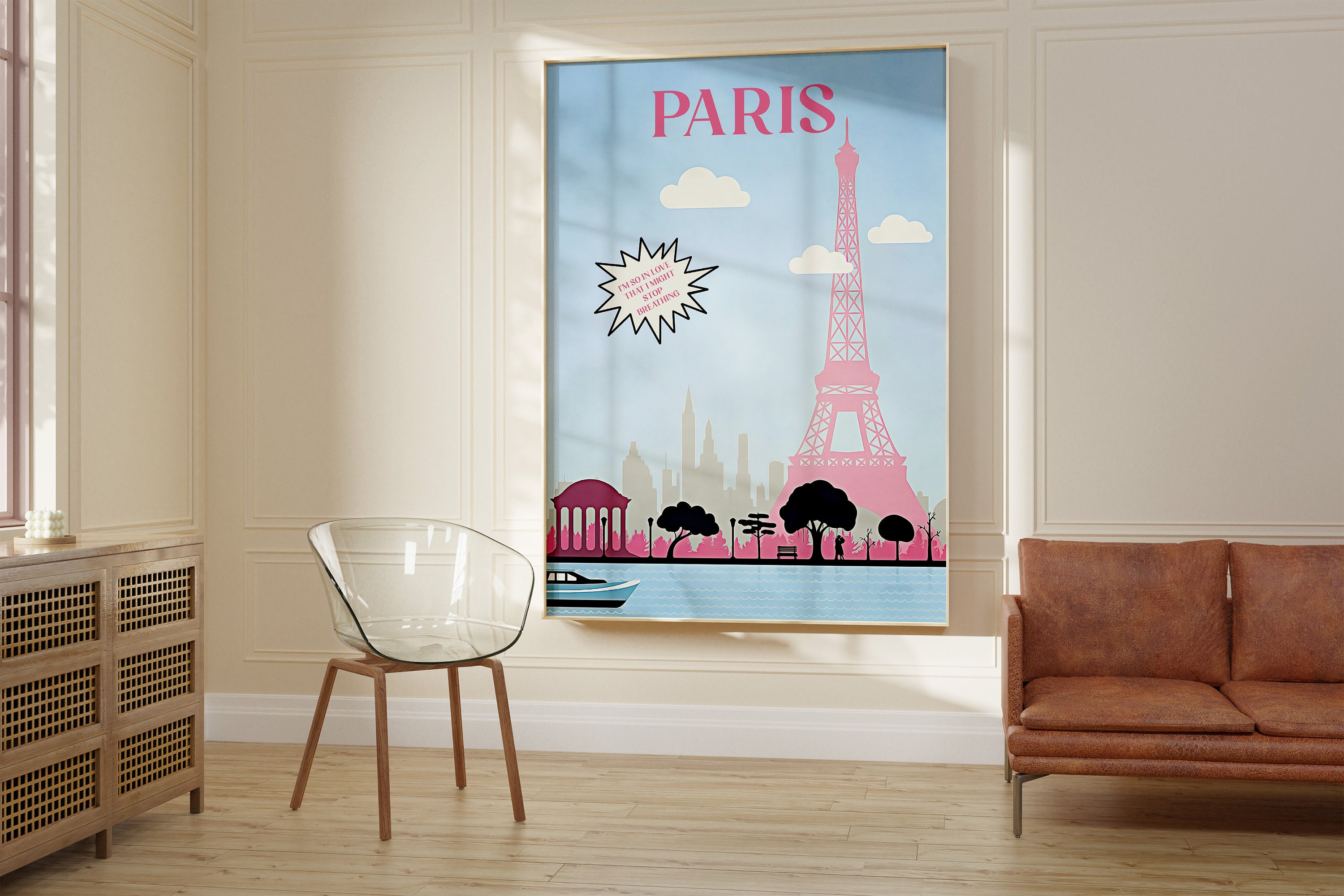 Taylor Paris Eiffel Tower Poster Music Lyrics Midnights Song ...