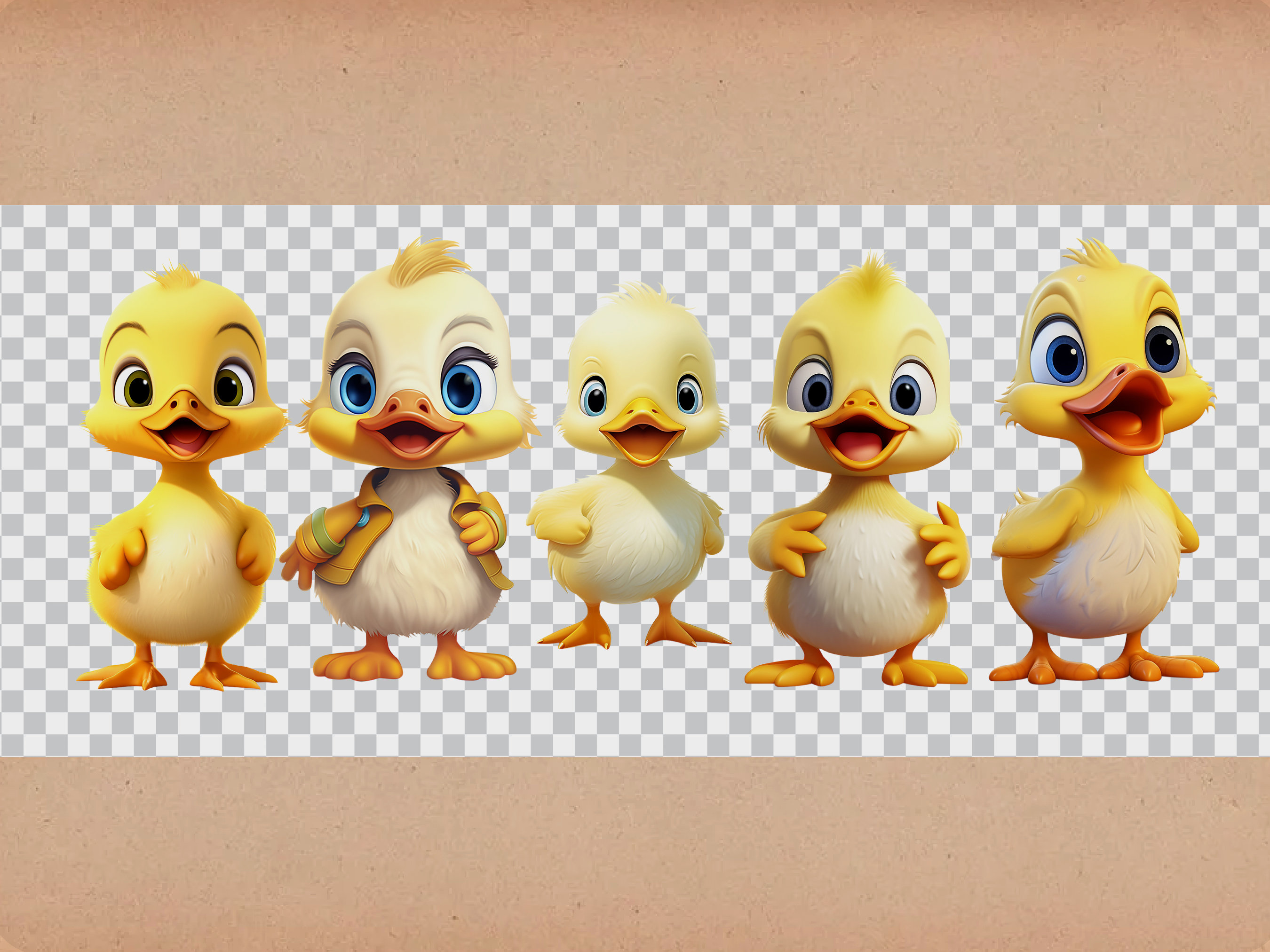 Cartoon Duckling Clipart, Cute Baby Duckling PNG, Baby Duck Clip Art ...