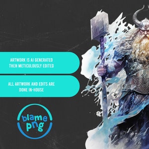 Watercolor Viking Clipart, Water Colour Viking PNG, Norsemen Clip Art ...