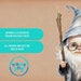 Funny Wizard Clipart, Cute Witch PNG, Transparent Background Magic Clip ...