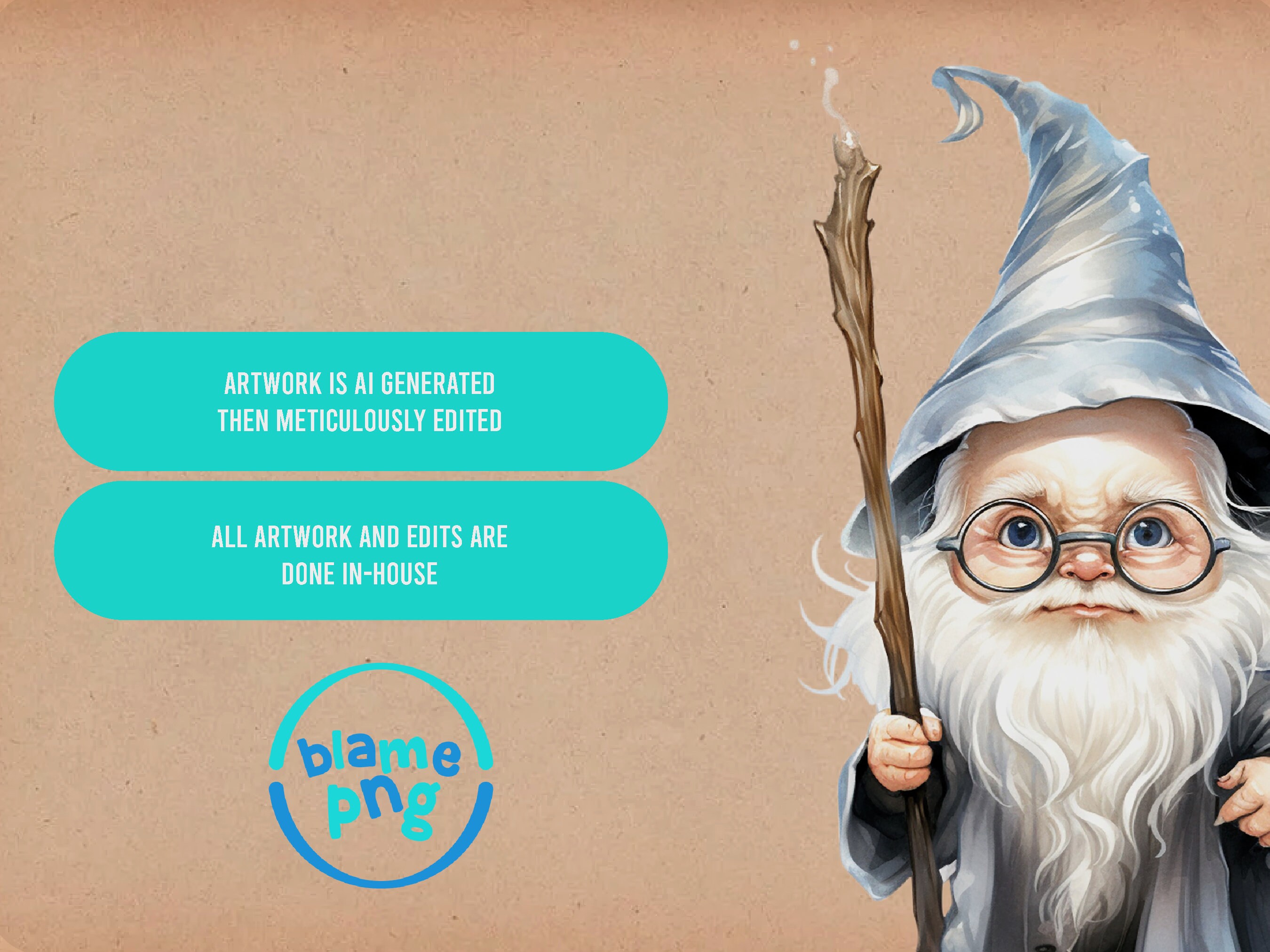 Funny Wizard Clipart, Cute Witch PNG, Transparent Background Magic Clip ...