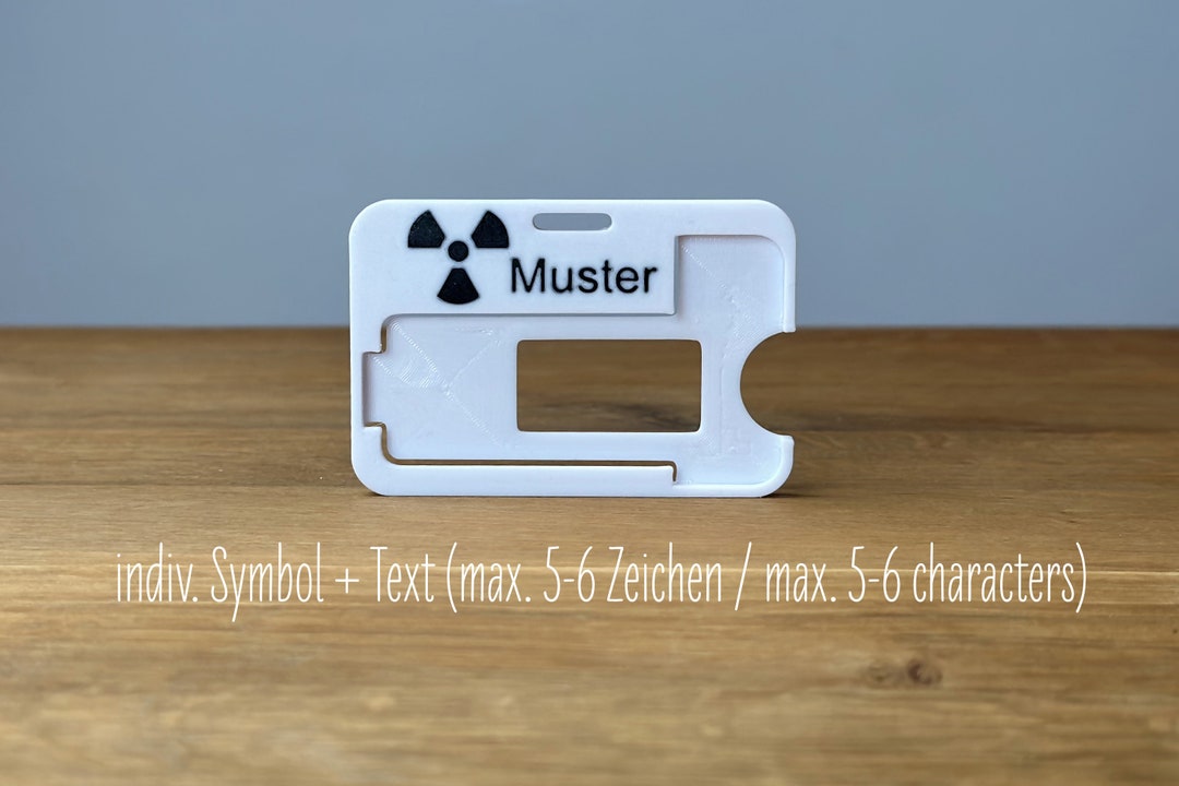 Individualized Carrying Frame Holder for OSL Dosimeter for Personal ...