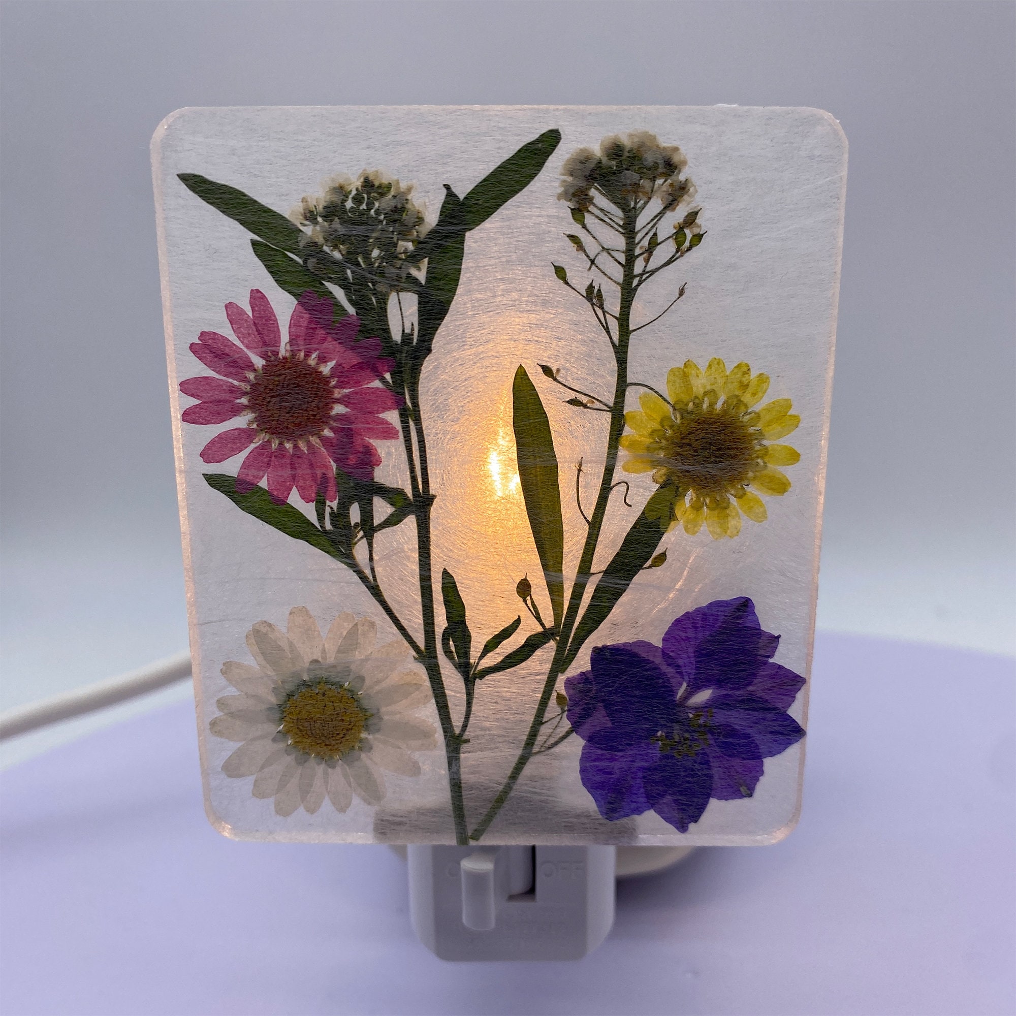 Handmade Flower Night Light, Sunflower Nightlights, Floral Night Light ...