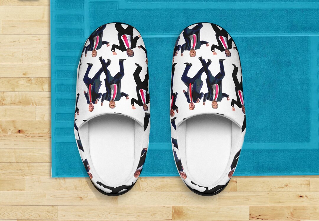 TRUMP Slippers Men's Size - Etsy