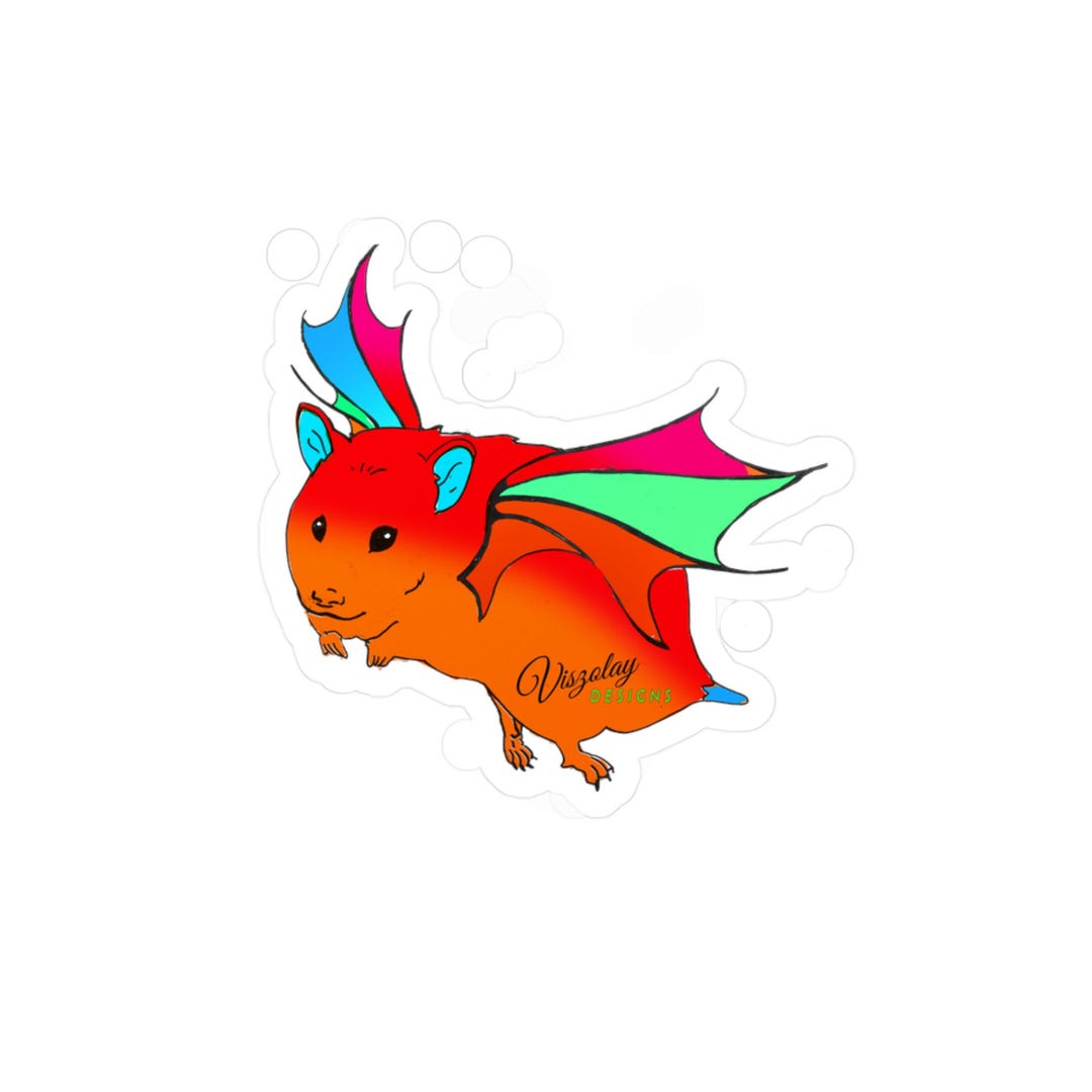 Hamster Vinyl Decal - Etsy