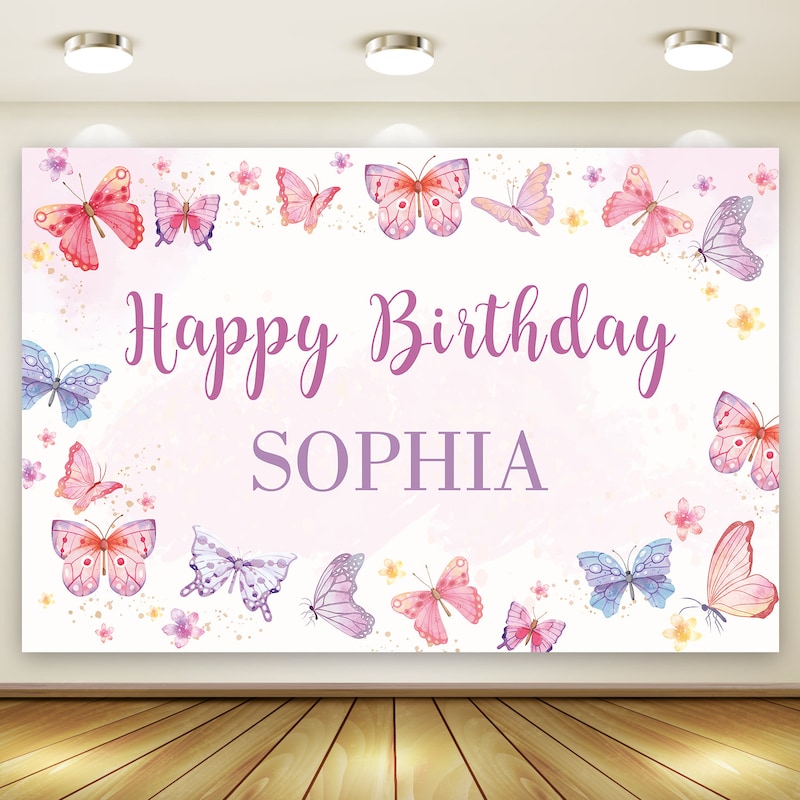 Butterfly Birthday Decorations - Etsy