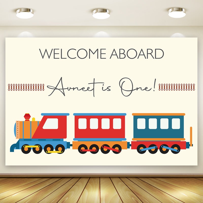 Train Banner - Etsy