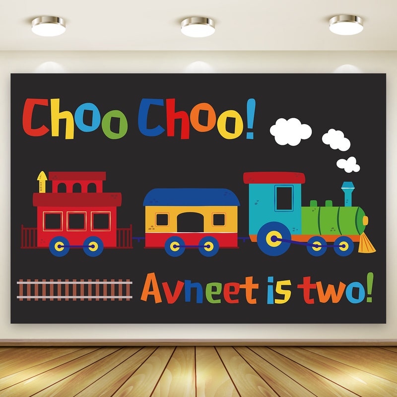 Train Birthday Party - Etsy