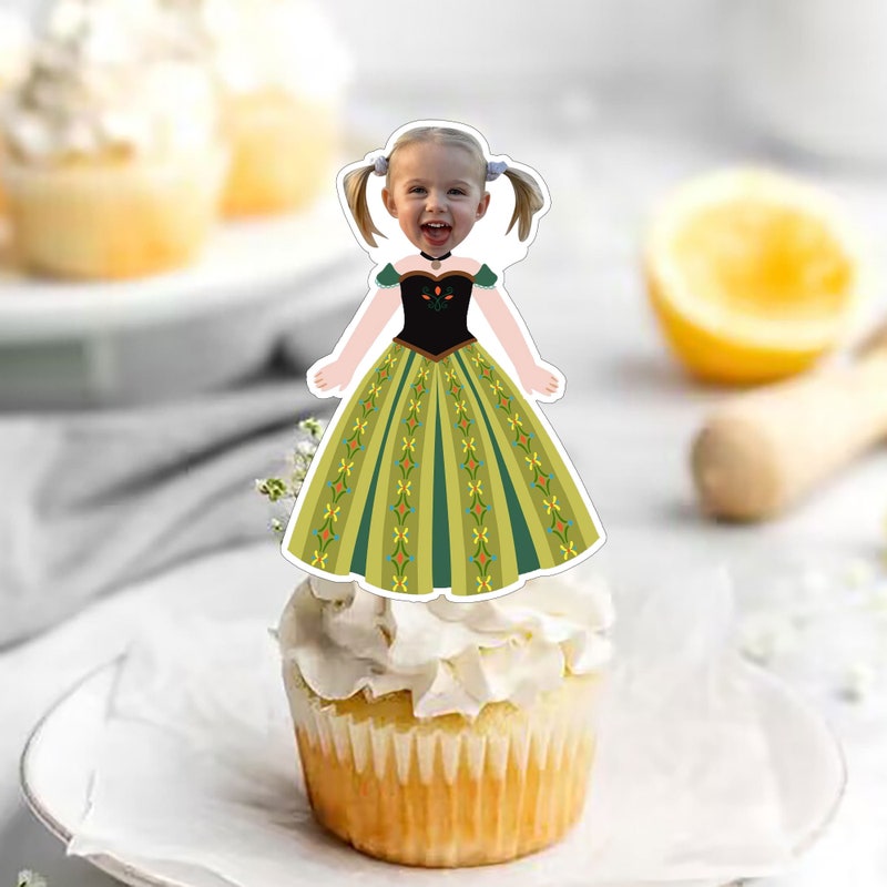 Frozen Cupcake Toppers - Etsy