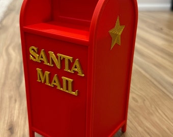 Christmas North Pole Letters to Santa Retro Wall Post Box - Etsy UK