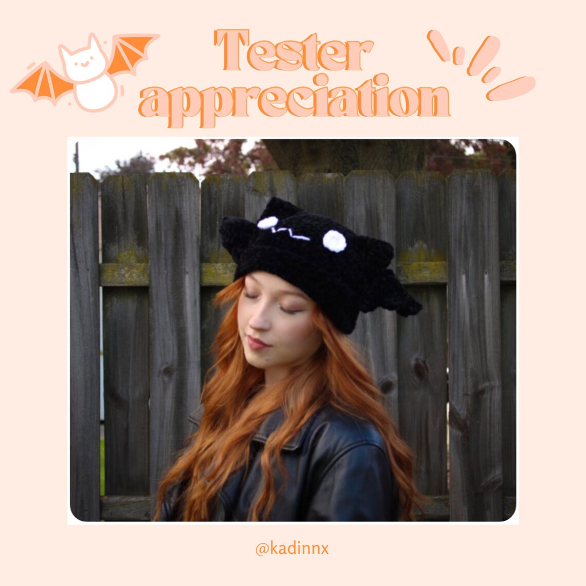 Bat Beanie Crochet Pattern - Perfect for Halloween / Halloween Crochet ...