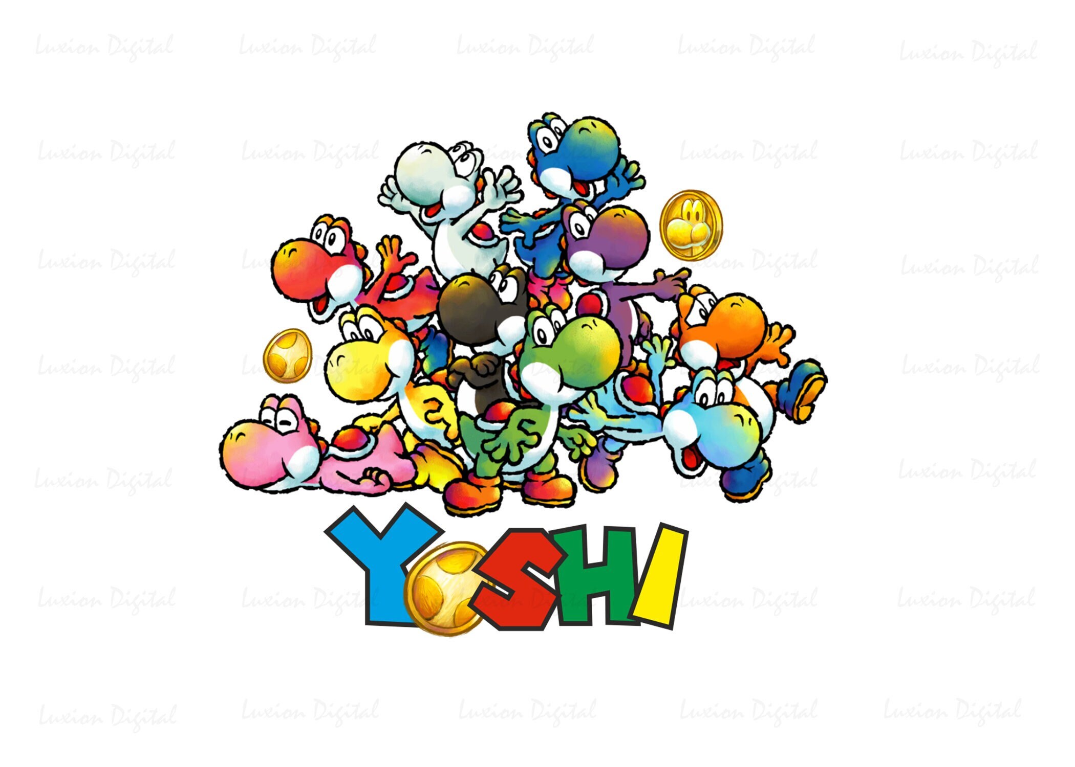 Yoshi , Happy Friends Png, PNG, Cut Files Character, Characters,png ...