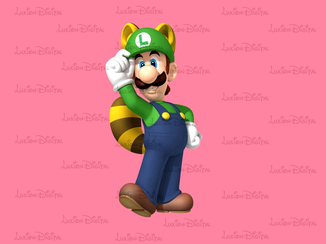 Super Mario Luigi Svg Super Mario Luigi Luigi Png Super - Etsy Australia