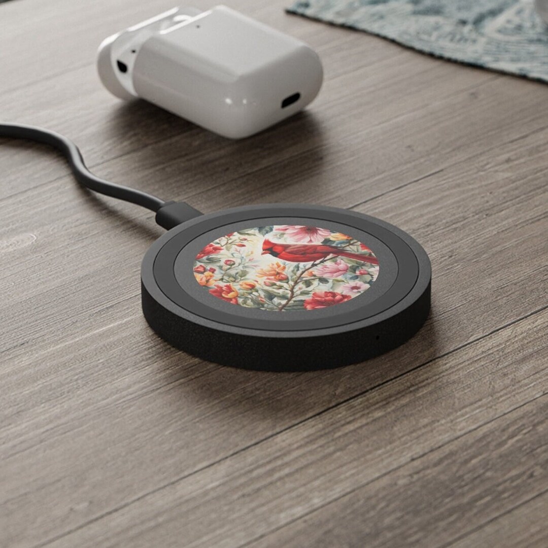 Wireless Charger USB Night Stand Charger Charging Station | Floral ...