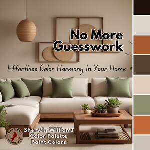 Sherwin Williams Color Palette Digital Download Modern Neutrals | Paint ...