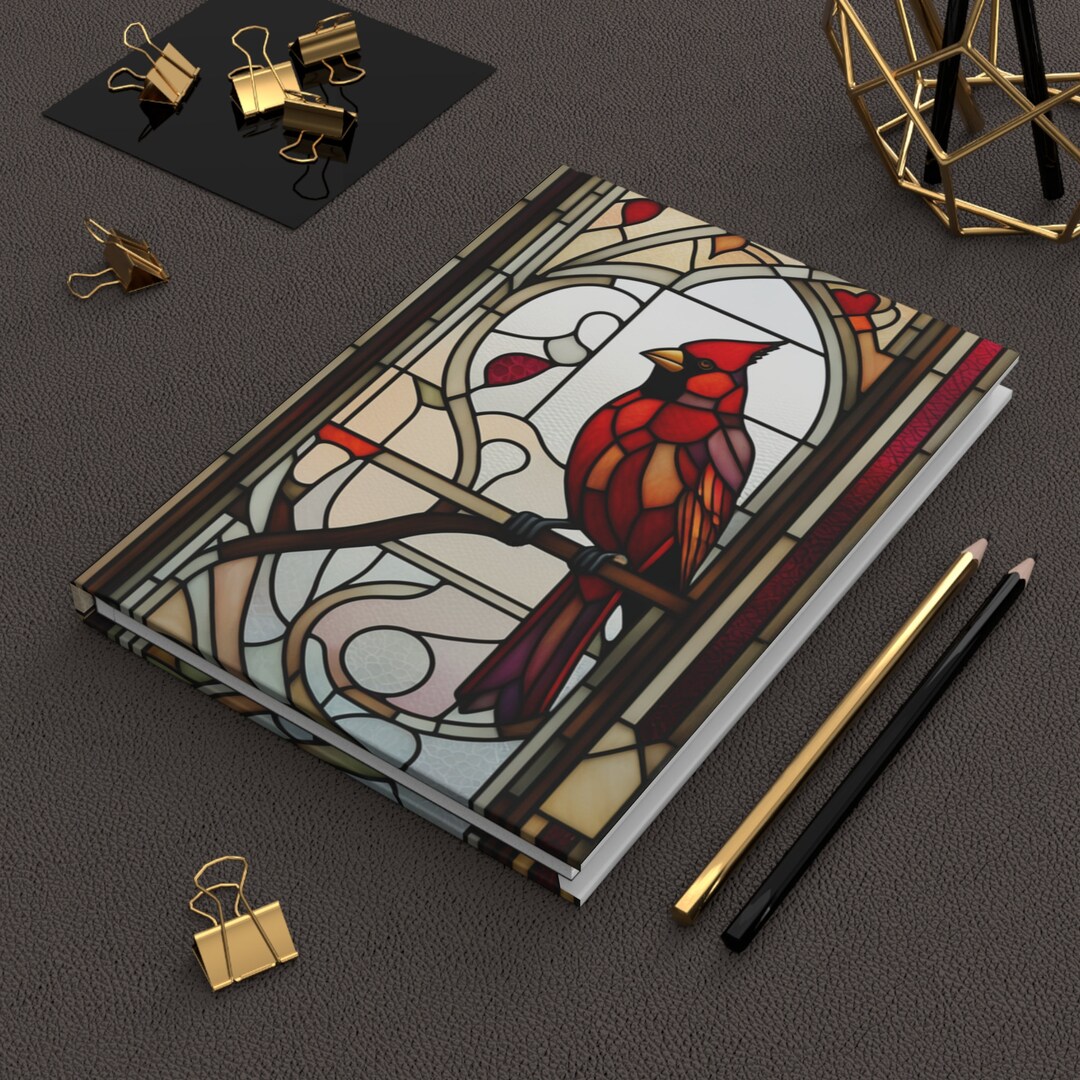 Cardinal Grief Journal Keepsake Bereavement Gift for Memorial Gift ...