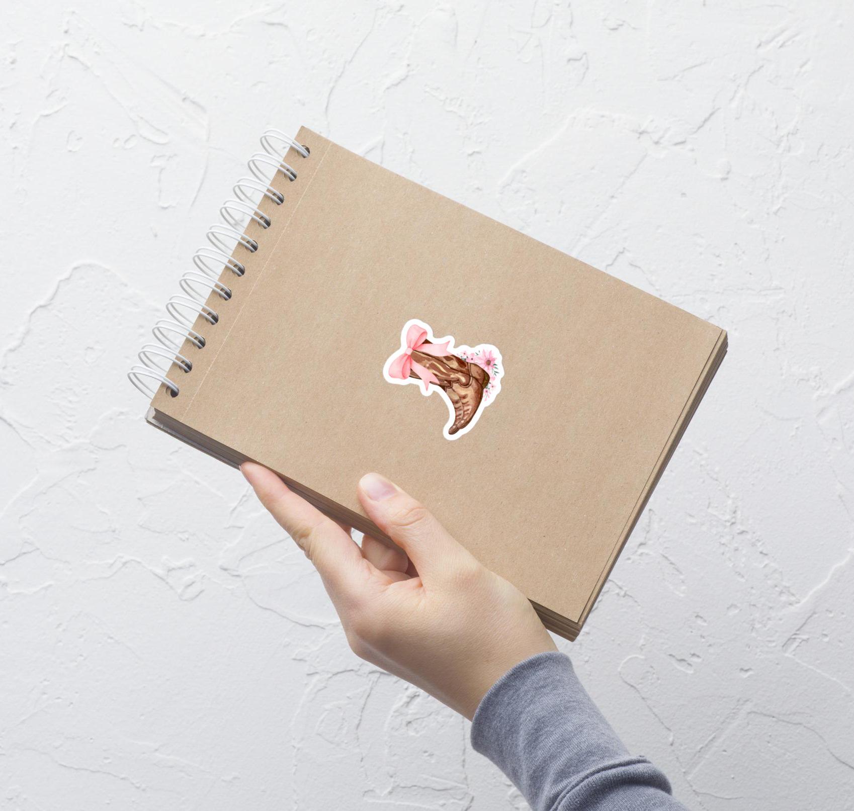 Cowboy Boots Coquette Sticker Decal Cowboy Stickers Soft Girl ...