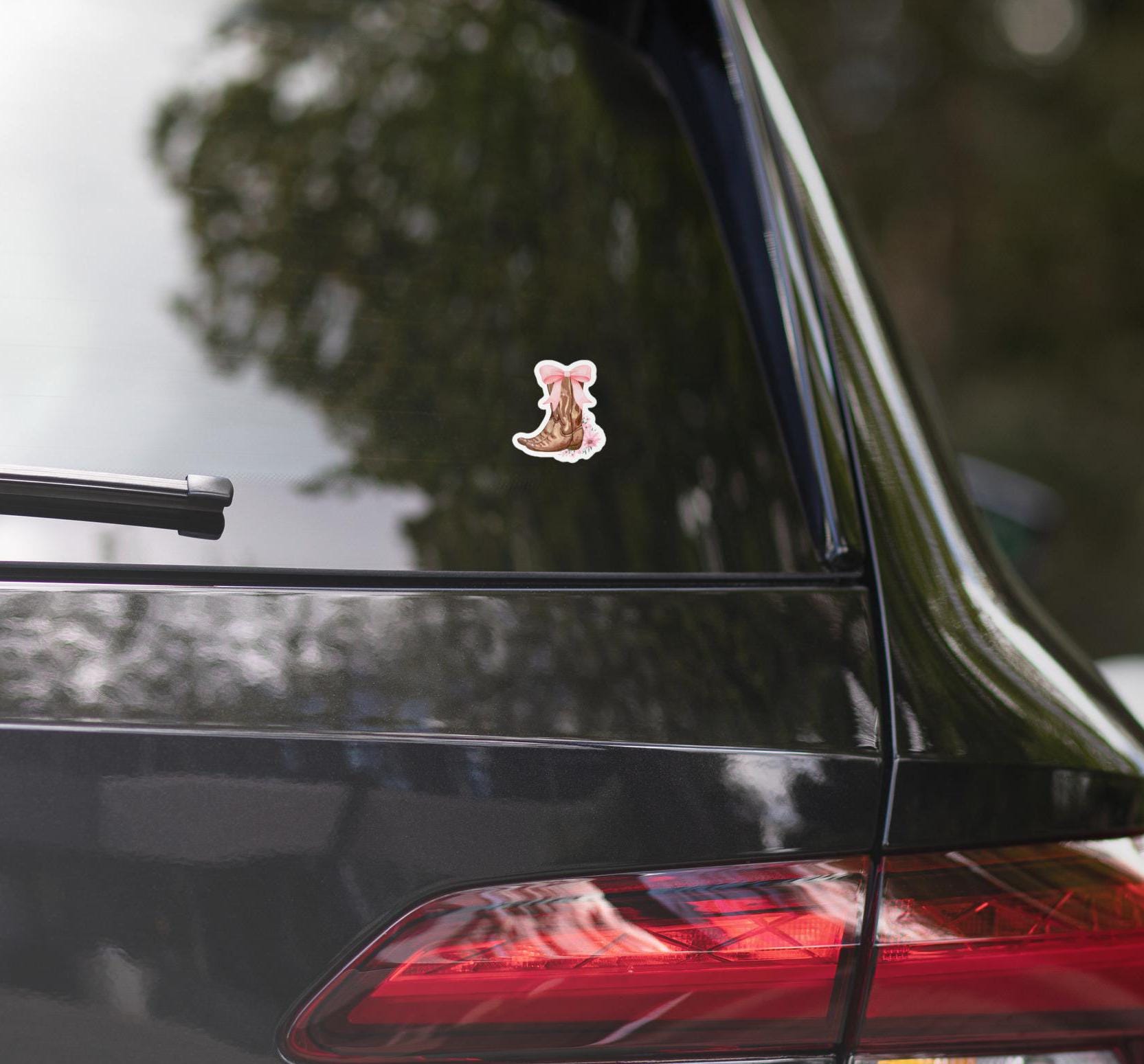 Cowboy Boots Coquette Sticker Decal Cowboy Stickers Soft Girl ...
