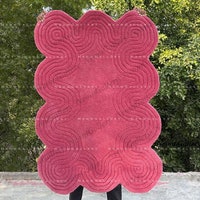 Pink Rug - Etsy