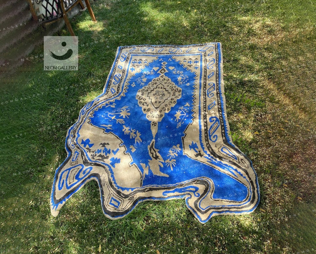 Melting Persian Hand Tuft Woolen Area Rug for Dining Living Hotel Kids ...